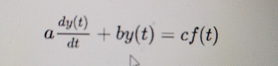 Solved Determine the time constant of the next differential | Chegg.com