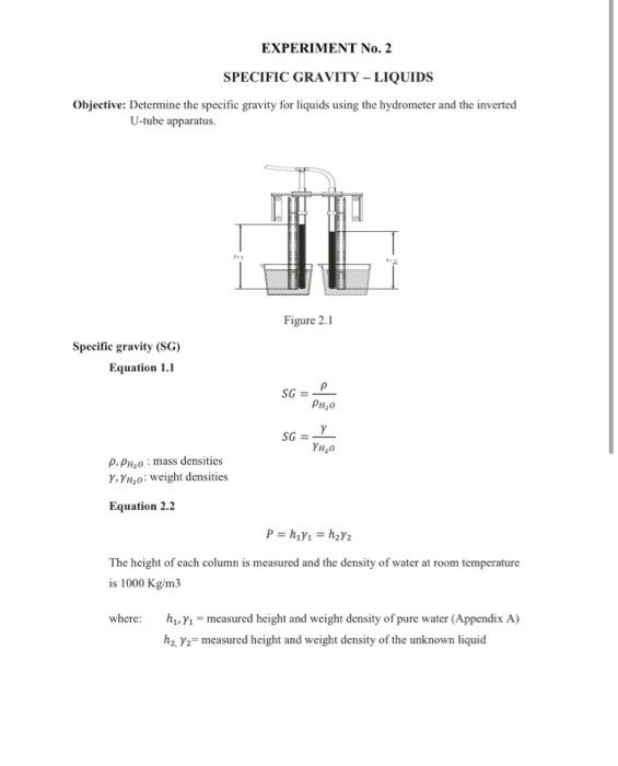 Solved CIEN 322 - Fluid MechanicsObjective: Determine the | Chegg.com