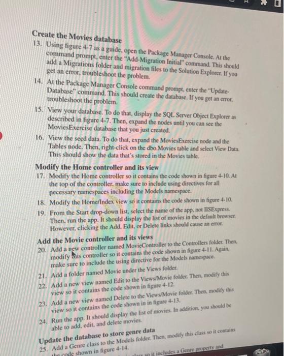 Solved Set up the file structure 1. Create a new ASP.NET | Chegg.com