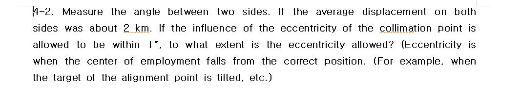 Solved 4-2. ﻿Measure the angle between two sides. If the | Chegg.com