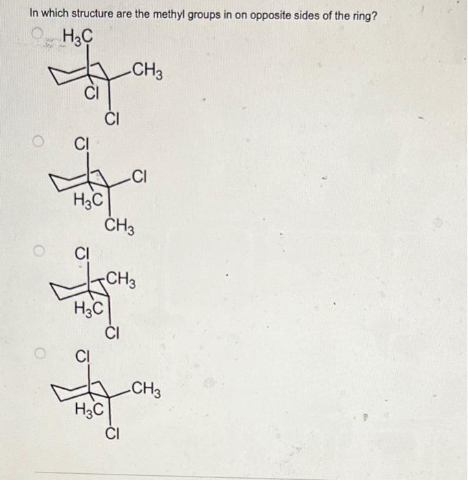 [Solved]: How do I solve this? In which structure are the me