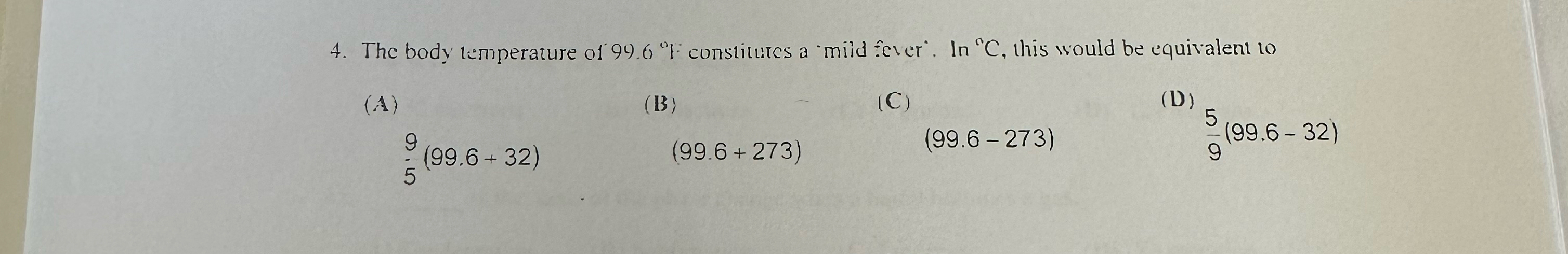 Solved What is 99.6 ﻿degrees | Chegg.com
