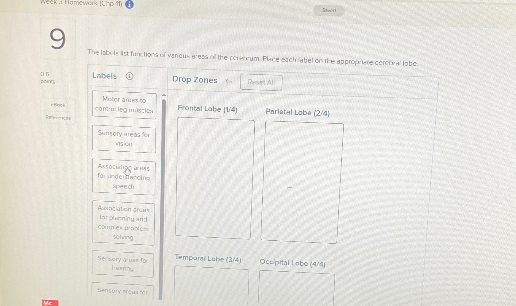 Solved week 3 ﻿Homework (Chp 11) (i)The labels list | Chegg.com