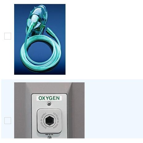 Solved Which oxygen equipment is needed to implement a | Chegg.com