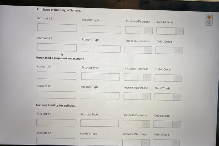 Solved Review the transactions and determine the accounts, | Chegg.com