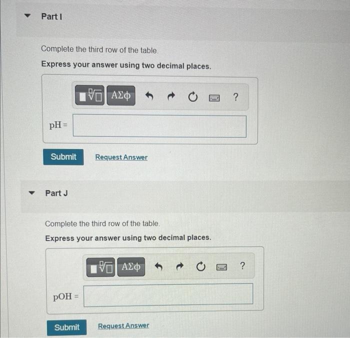 Solved Complete the following table by calculating the | Chegg.com