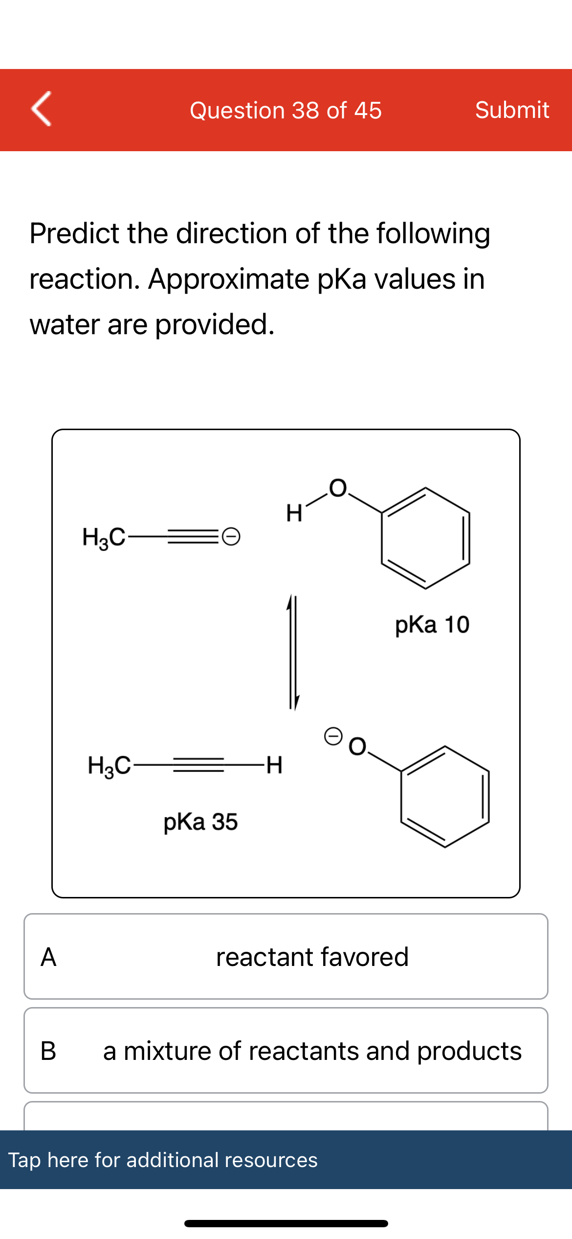 Solved Question 38 ﻿of 45SubmitPredict the direction of the | Chegg.com