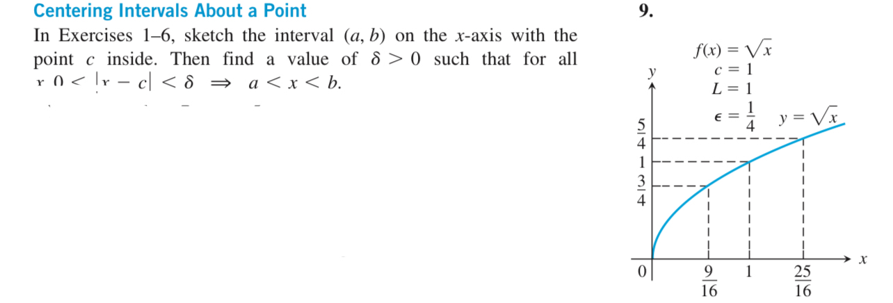Solved Centering Intervals About a Point In Exercises 1-6, | Chegg.com