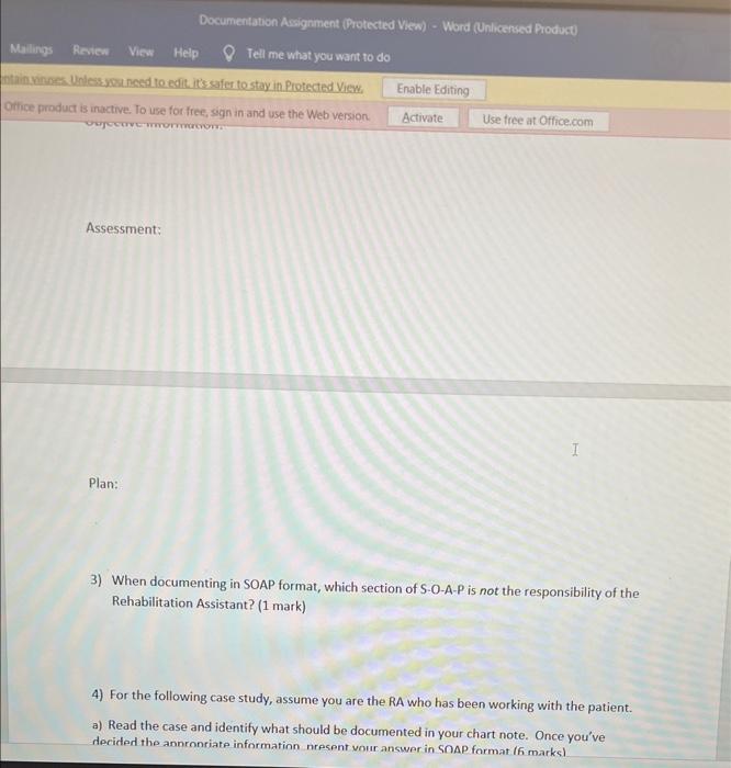 For this assignment, you will be asked to re-write | Chegg.com