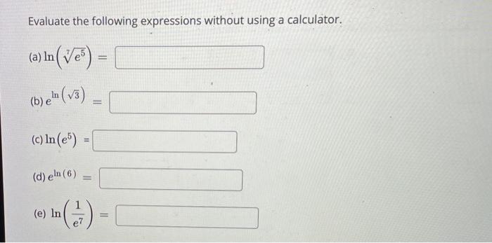 Solved Convert the exponential equations into logarithmic | Chegg.com