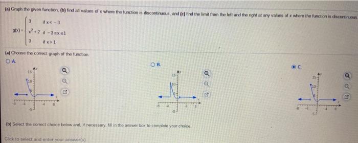 Solved (a) Graph the given function (b) find all values of | Chegg.com