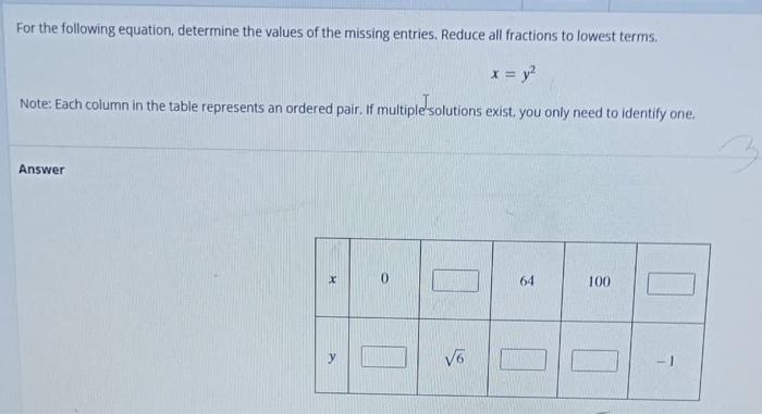 [solved] For The Following Equation Determine The Values