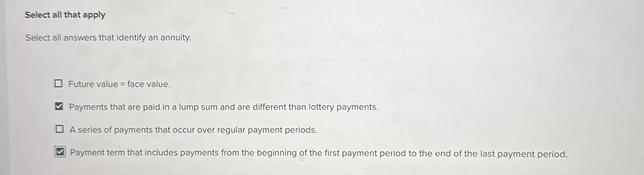 Solved Select all that applySelect all answers that identify | Chegg.com
