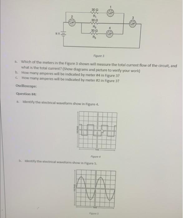 Solved a. Which of the meters in the Figure 3 shown will | Chegg.com