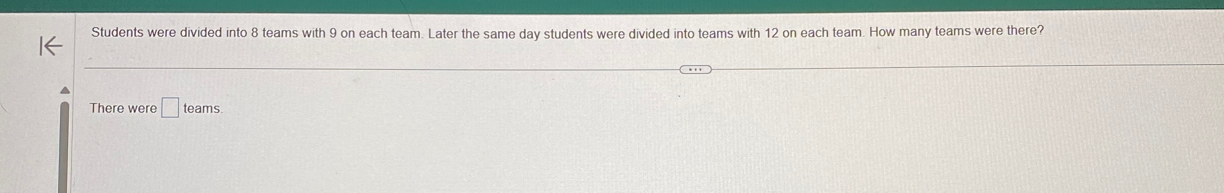 Solved Students were divided into 8 ﻿teams with 9 ﻿on each | Chegg.com