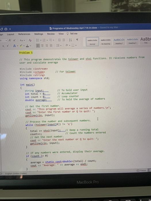 Solved Hi,I need help explaining the programs below please. | Chegg.com