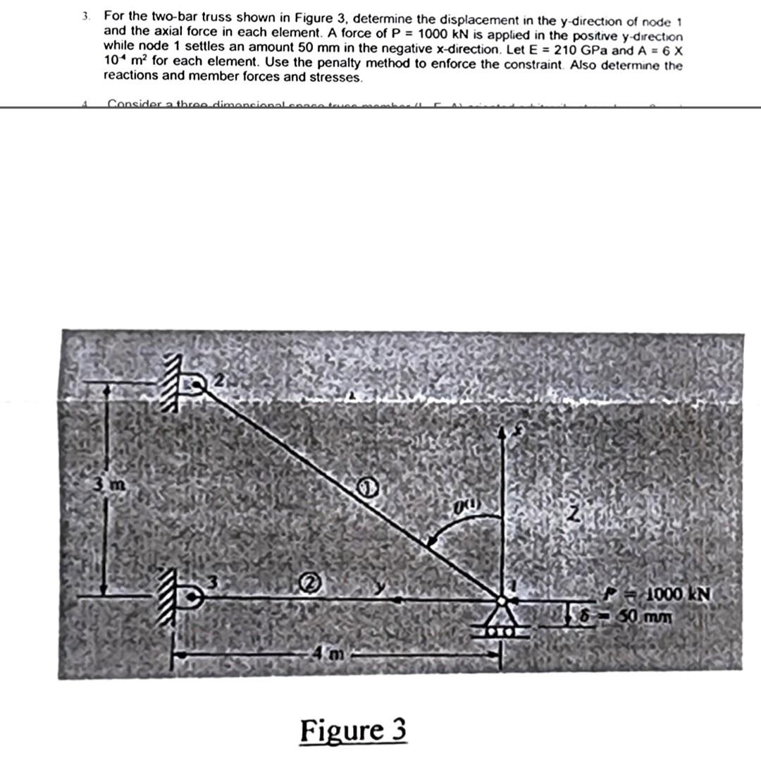 Solved 3. solve the given question by finite element method | Chegg.com