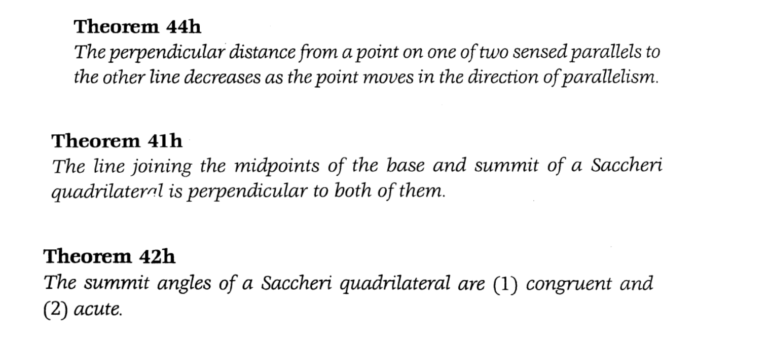 Solved C. ﻿prove these theorems:Theorem 44hThe perpendicular | Chegg.com