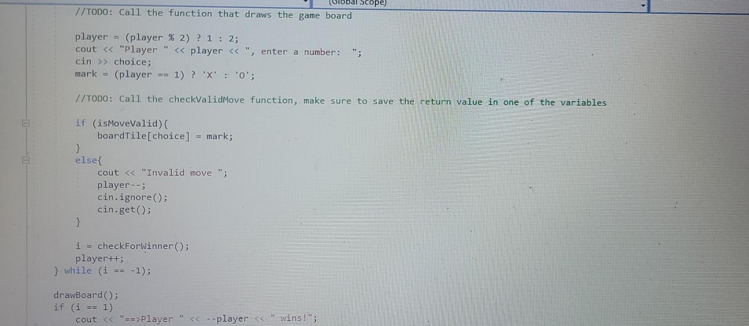 Solved 3-3 Fill in the Blank Assignment: Tic-Tac-Toe B. | Chegg.com