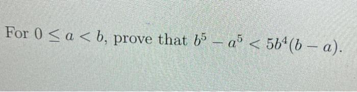 Solved Hint: might be useful to use mean value theorem | Chegg.com