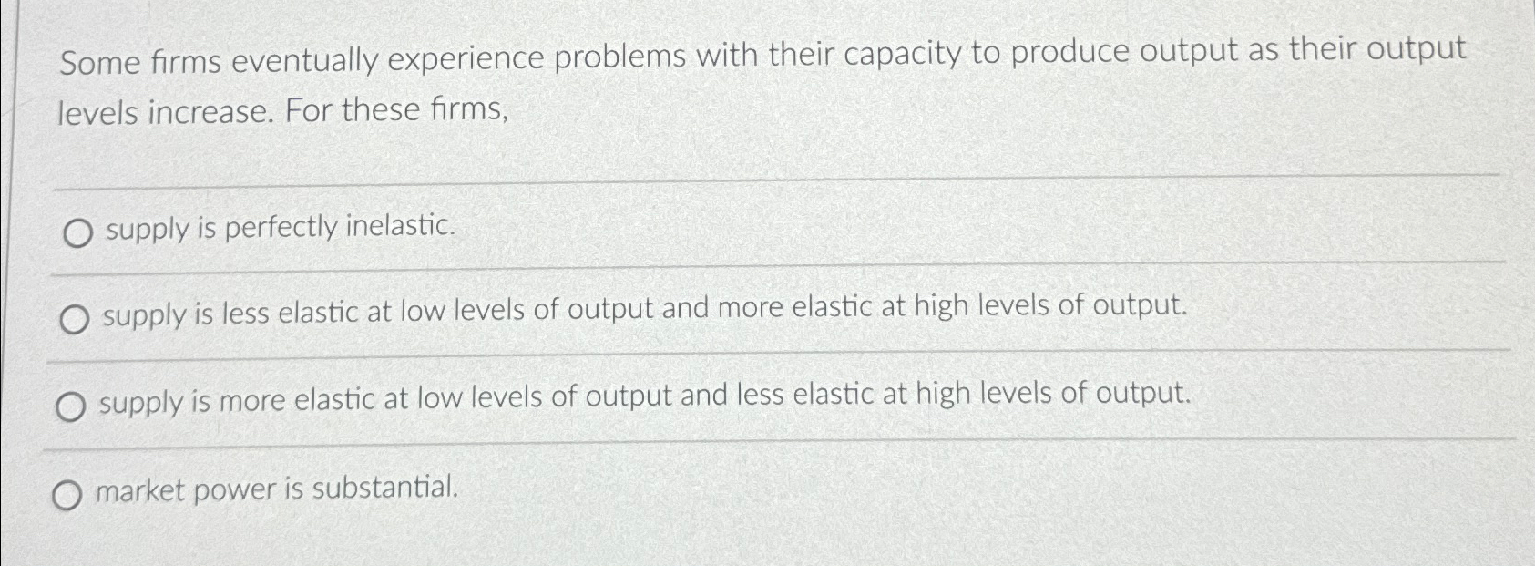 Solved Some firms eventually experience problems with their | Chegg.com