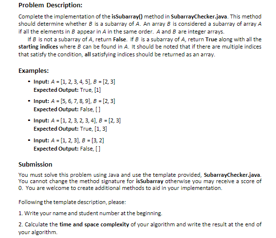 Solved Problem Description:Complete the implementation of | Chegg.com