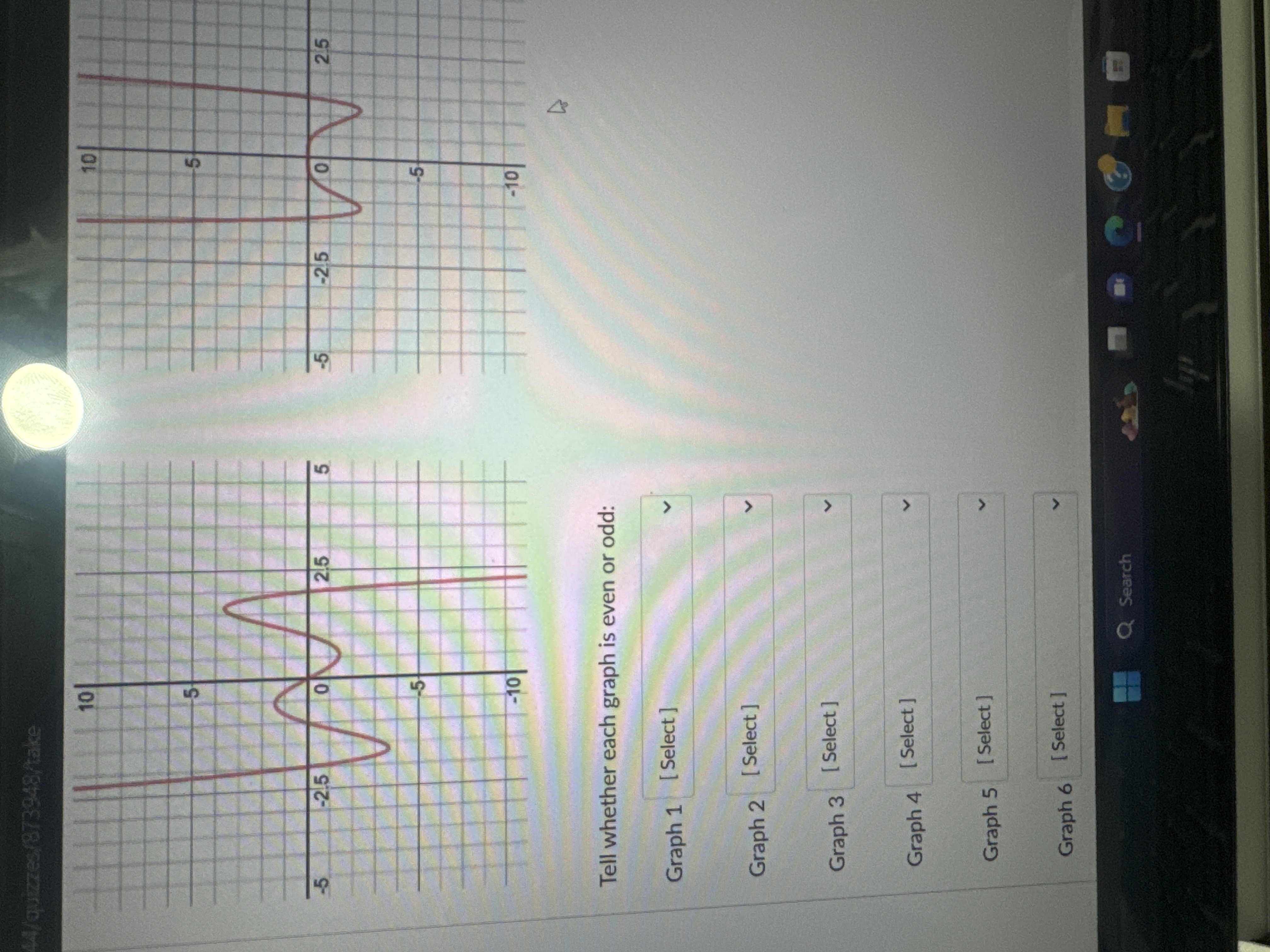 Solved Tell whether each graph is even or odd:Graph 1Graph | Chegg.com