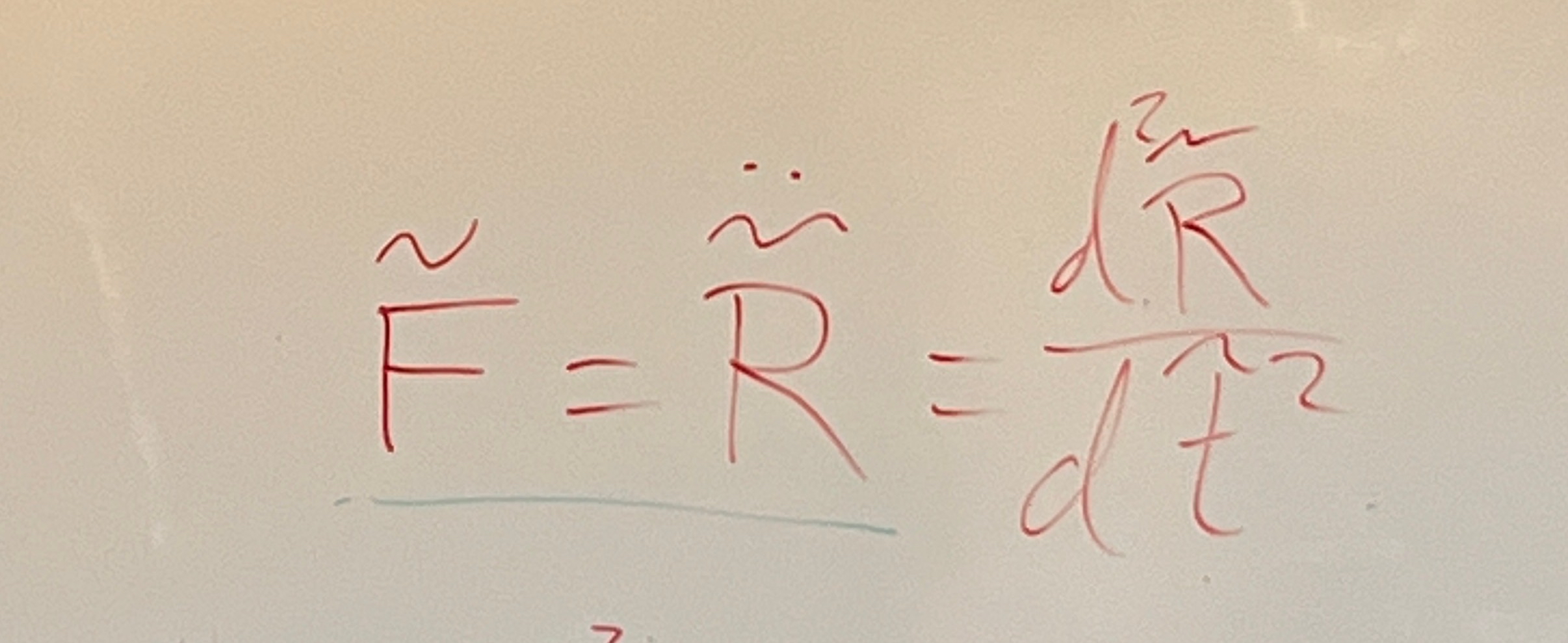 Solved tilde(F)=tilde(R)=d2dtilde(t)2 ﻿ Prueba esto y | Chegg.com