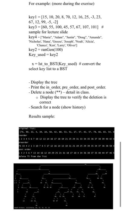 Solved 2 Binary Search Tree Bst Need Basicbstpy