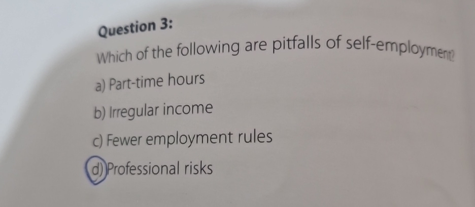 Solved Which of the following are pitfalls of | Chegg.com