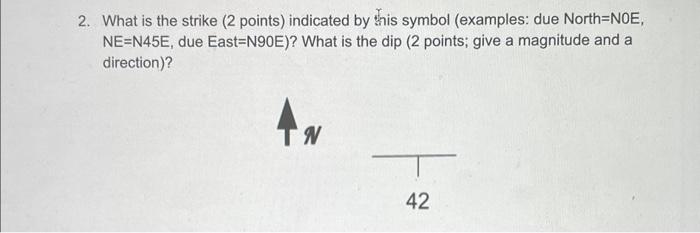 Solved 2. What is the strike ( 2 points) indicated by this | Chegg.com