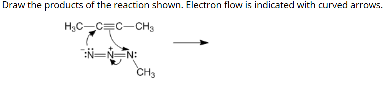 Ask an expert Draw the products of the reaction | Chegg.com