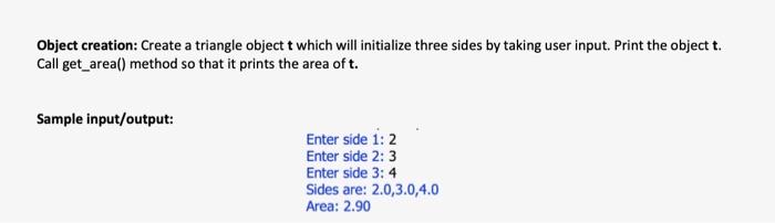 Solved import math class Polygon(object): def __init__(self, | Chegg.com