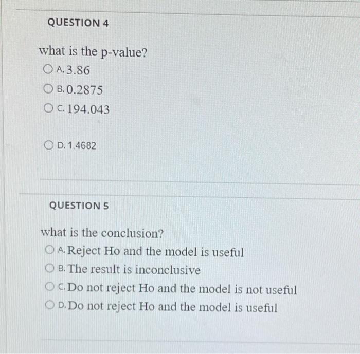 Solved The data that follows is abstracted from a report on | Chegg.com