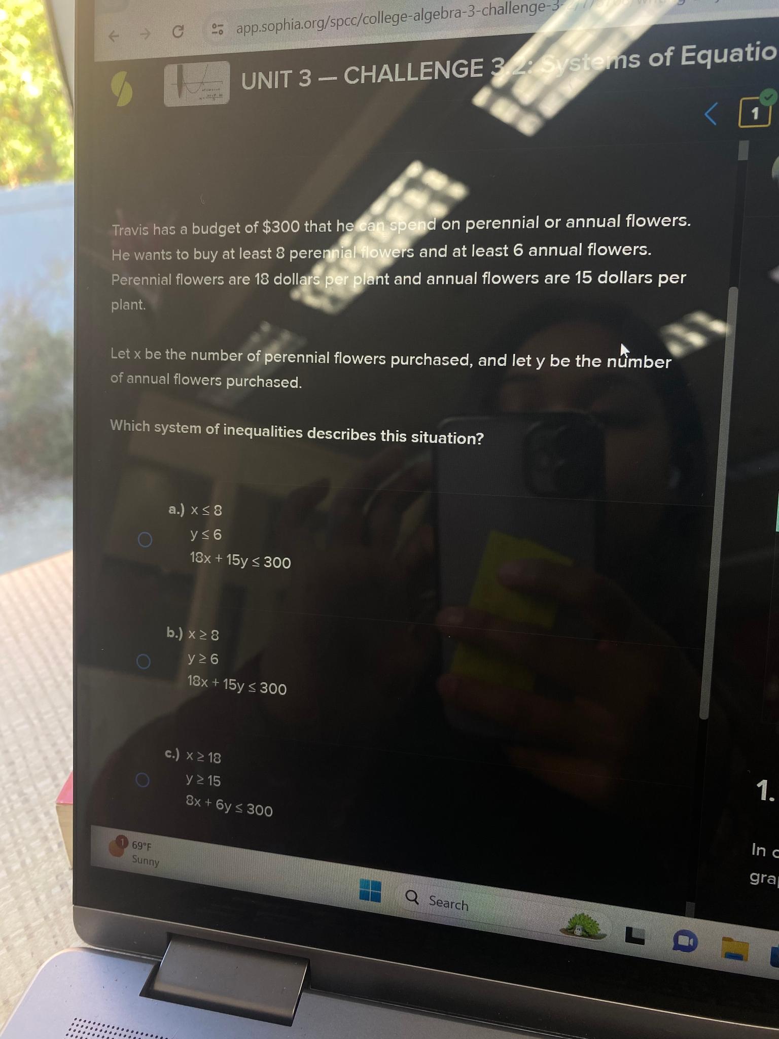 Solved UNIT 3 - ﻿CHALLENGE 3 ? ﻿FquatioTravis has a budget | Chegg.com