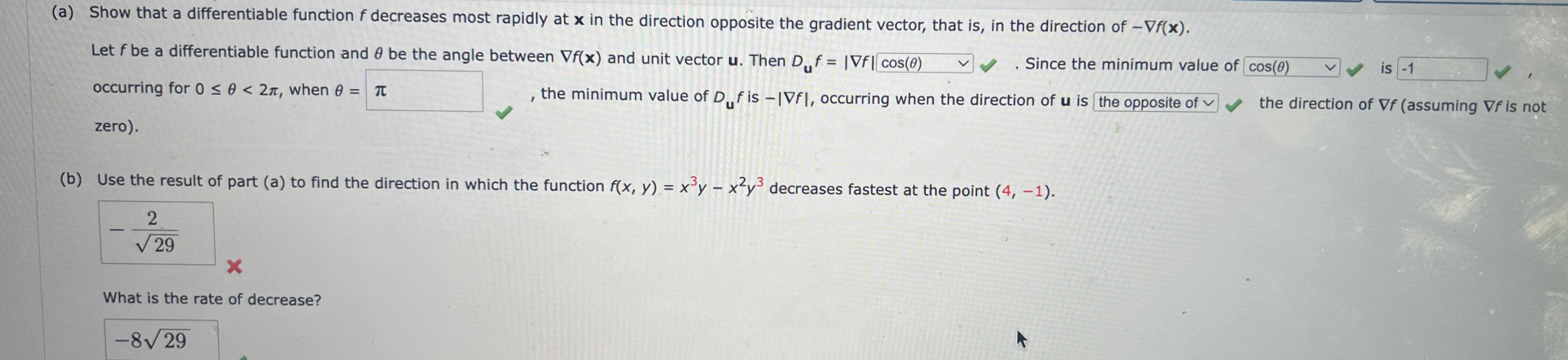 Solved Solve and show work for part (b) | Chegg.com