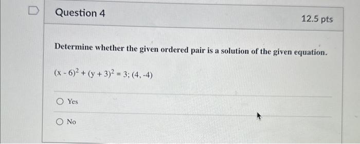 Solved Graph the linear equation. x=−2Determine whether the | Chegg.com