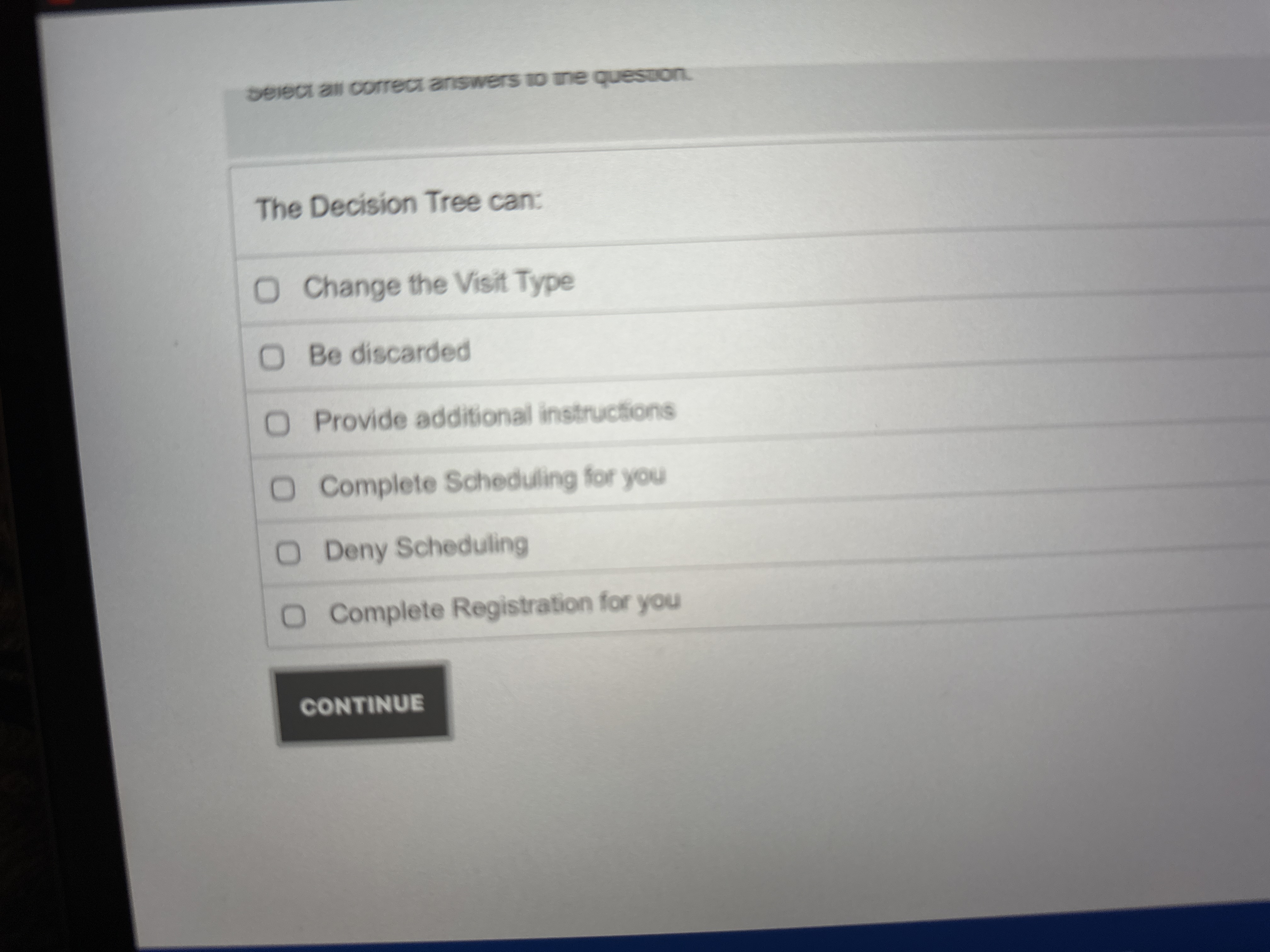 Solved select all correct answers to ine queston.The | Chegg.com