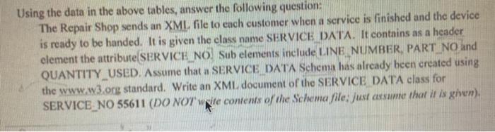 Assume that the Service table and the ServiceDetails | Chegg.com