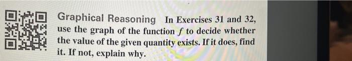 Solved . Graphical Reasoning In Exercises 31 and 32, use the | Chegg.com