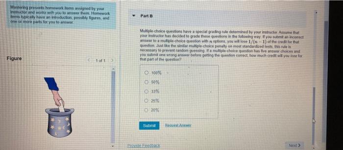 Solved Mastering presents homework items assigned by your | Chegg.com