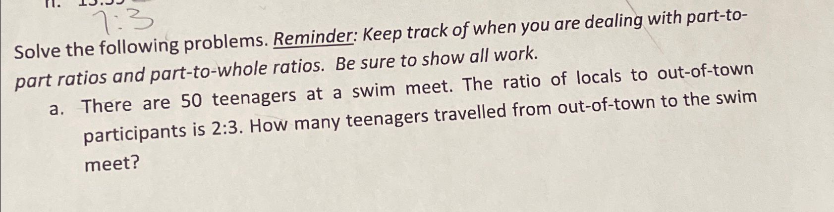 Solved Solve the following problems. Reminder: Keep track of | Chegg.com
