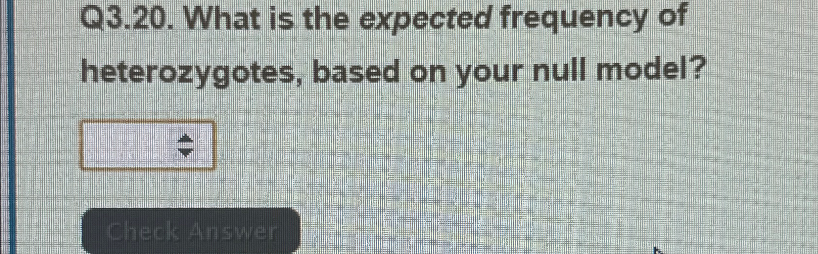 Solved Q3.20. ﻿What is the expected frequency of | Chegg.com