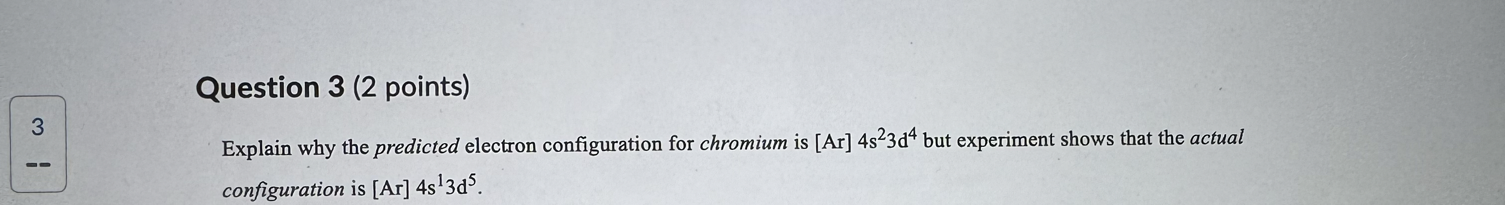 Solved Question 3 (2 ﻿points)3Explain why the predicted | Chegg.com
