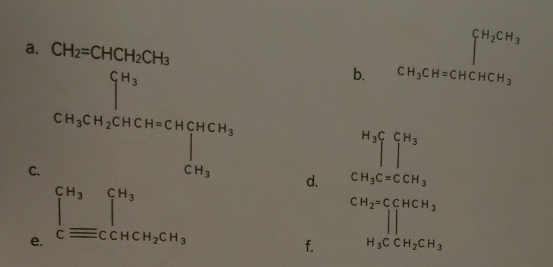 Solved b. CH3Cl d. | Chegg.com