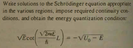Solved Write solutions to the Schrödinger equation | Chegg.com