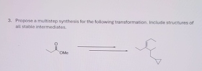 Solved Propose a multistep synthesis for the following | Chegg.com