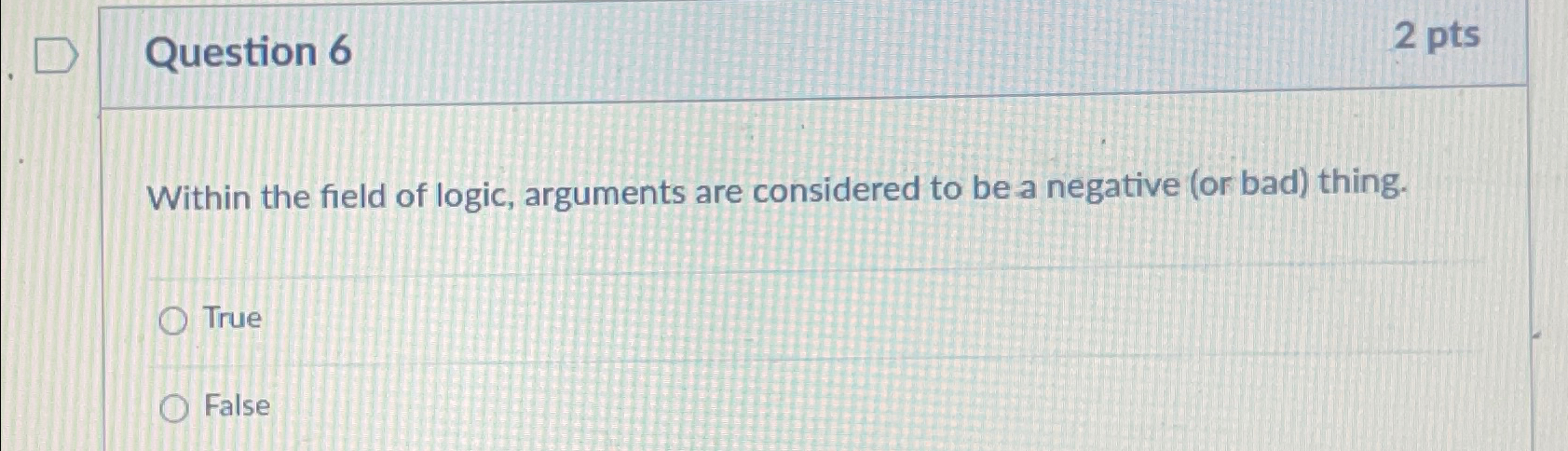 Solved Question 62 ﻿ptsWithin the field of logic, arguments | Chegg.com