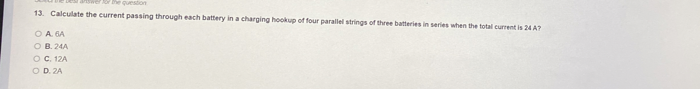 Solved Calculate the current passing through each battery in | Chegg.com