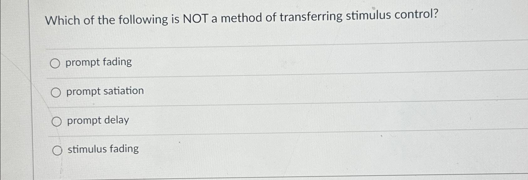Solved Which of the following is NOT a method of | Chegg.com